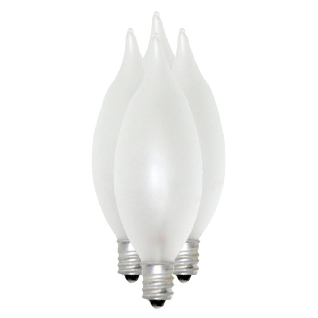 Sylvania 13309 - 40B10C/DL/F/BL/4PK B10 Decor Torpedo Light Bulb ...
