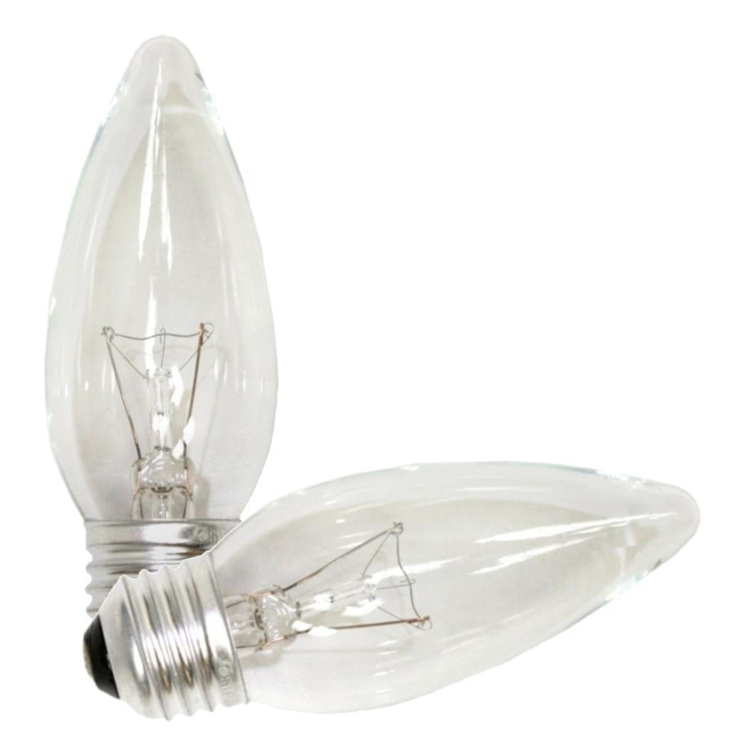 Sylvania 13369 - 40B13/DL/FAN/BL/2PK B13 Decor Torpedo Light Bulb ...