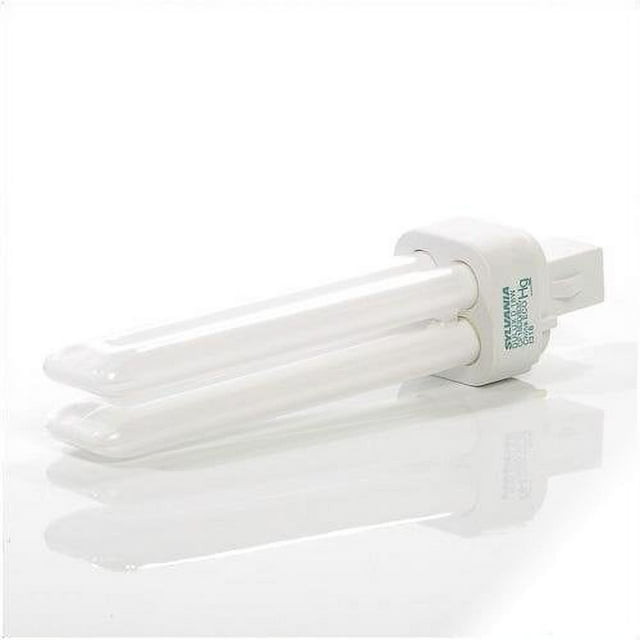 Sylvania 18W CF18DD/835/ECO G24D-2 2-Pin Compact Fluorescent Light Bulb ...
