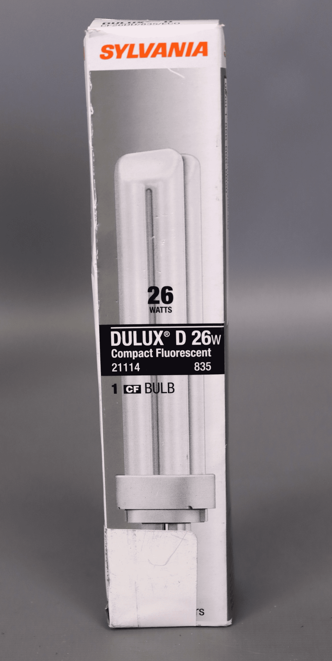 Sylvania 26W 3500K 2-Pin Double Tube Compact Fluorescent Lamp, 10000 ...