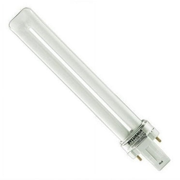 Sylvania 13W DS Single Tube 2-Pin GX23 Fluorescent Light Bulb - Walmart.com