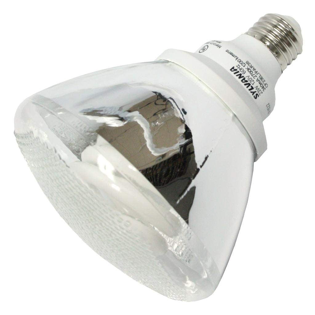 SYLVANIA 23w 120v PAR38 E26 Screw Base Fluorescent light bulb - Walmart.com