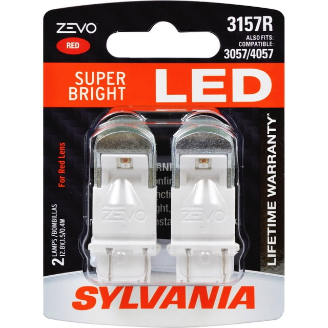 Sylvania 3157 ZEVO LED Bulb, 2 pack, Compatible with Multiple Cars ...