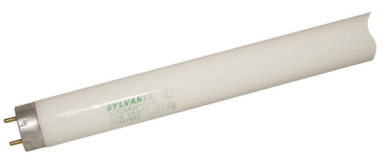 Sylvania 32W T8 Fluorescent Tube Light Bulb - 48" Medium Bi-Pin Base, 3 ...