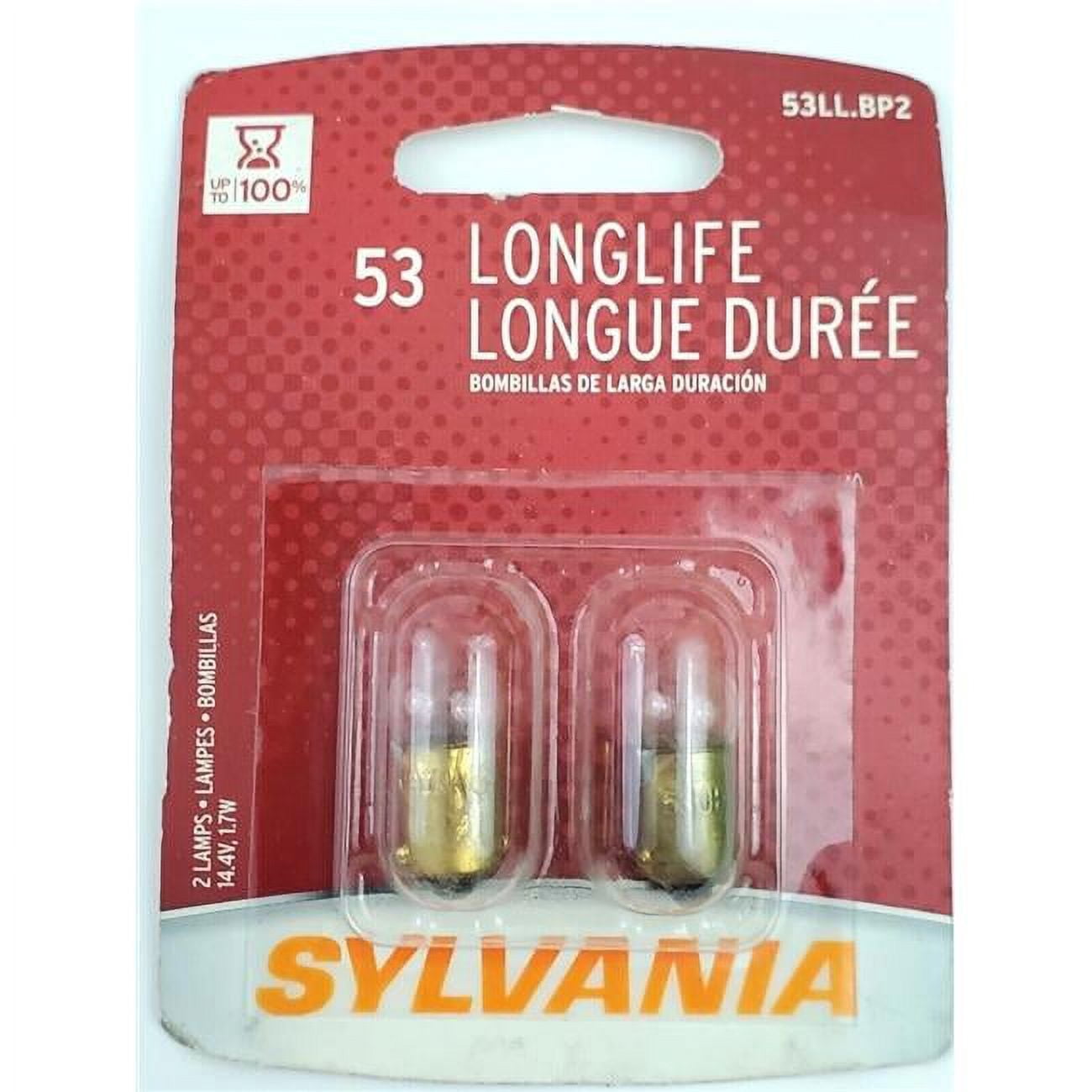 SYLVANIA 53LL.BP2 Long Life Multi Purpose Light Bulb - Walmart.com