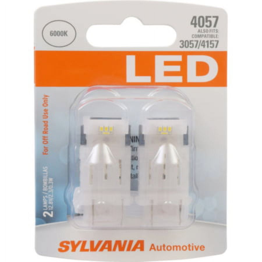 Sylvania 4057 White SYL LED Mini Bulb, Pack of 2 - Walmart.com