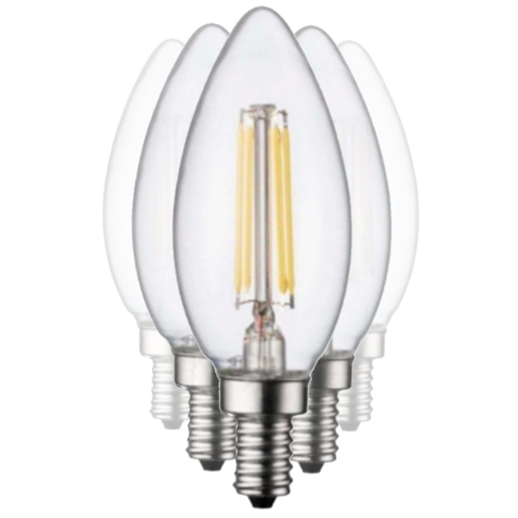 Sylvania 40879 - ECOLED4.5B10CBLUNTCL8277YVRP6 (6 PACK) 4.5W 2700K ...