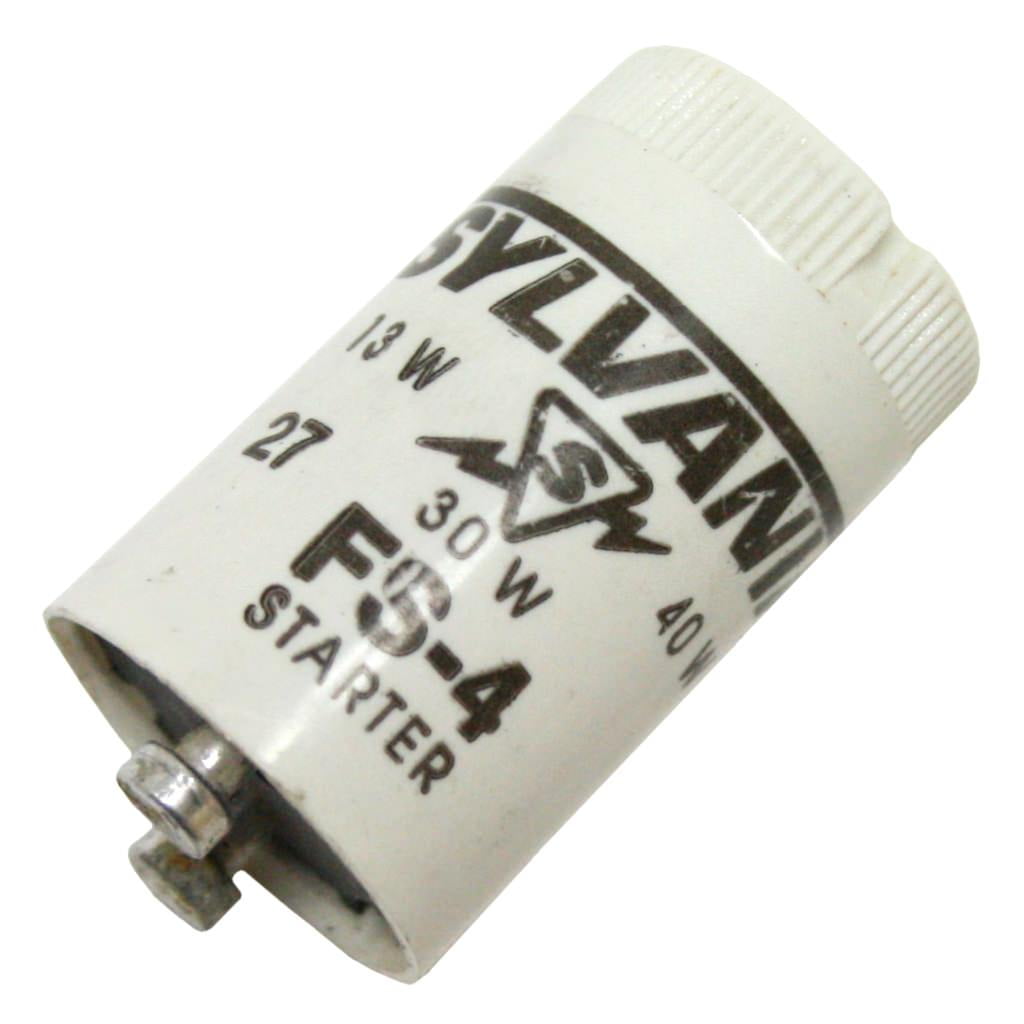 Sylvania Fluorescent Light Starter - FS-4 Ballast Starter for F13, F30 ...