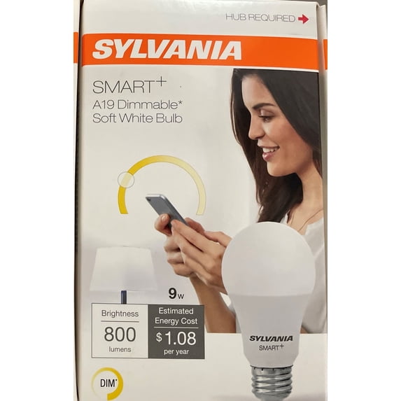 Sylvania 75549 - LED9A19DIMZBS+ Osram Lightify LED Light System ...