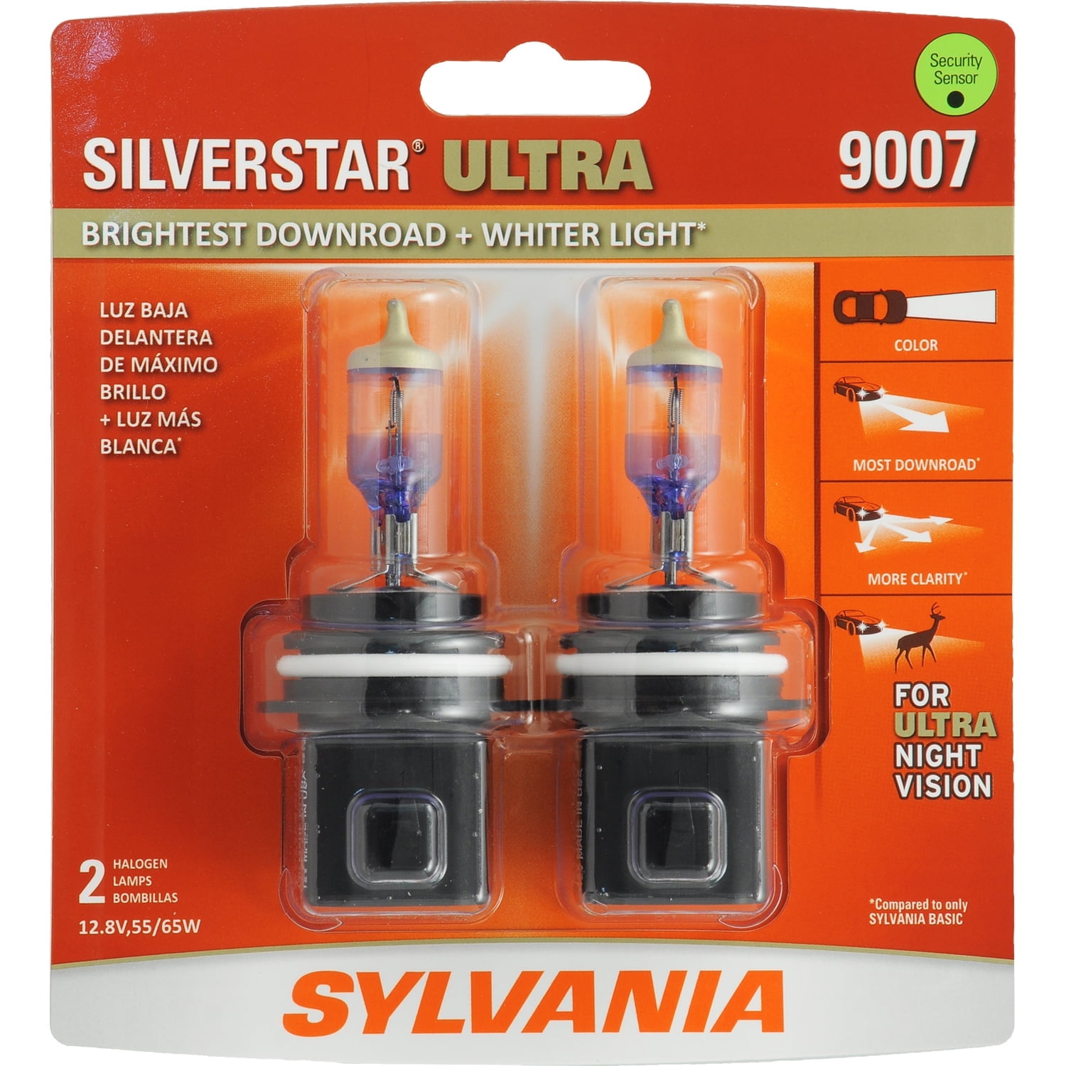 Sylvania 9007 SilverStar ULTRA - Walmart.com
