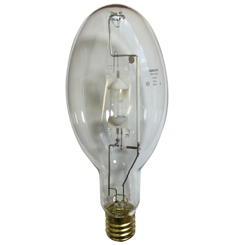 Sylvania Metal Halide HID Bulb, 400W, ED37, Mogul Base, 15,000 Hours ...
