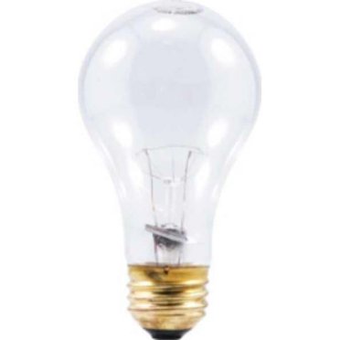 GE Light Bulb, 72 watt Energy-efficient A19 Bulbs, White, 12 / Carton ...