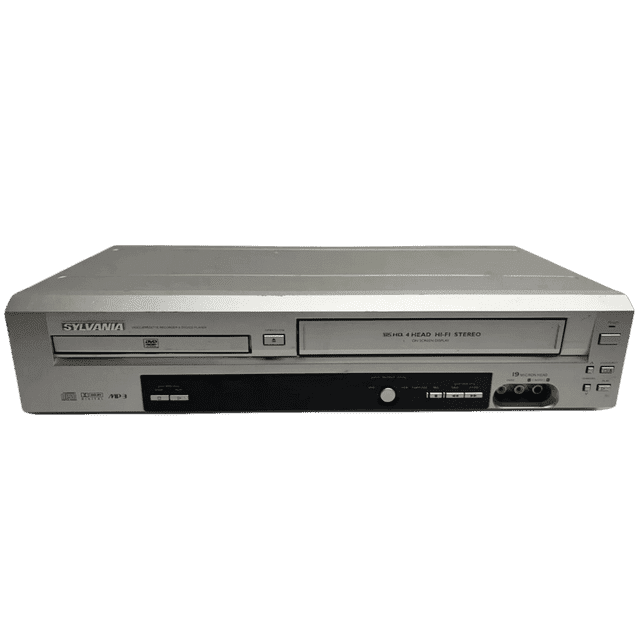 Pre-Owned Sylvania DVC880 DVD VCR Combo Vhs Player with Remote, A/V ...