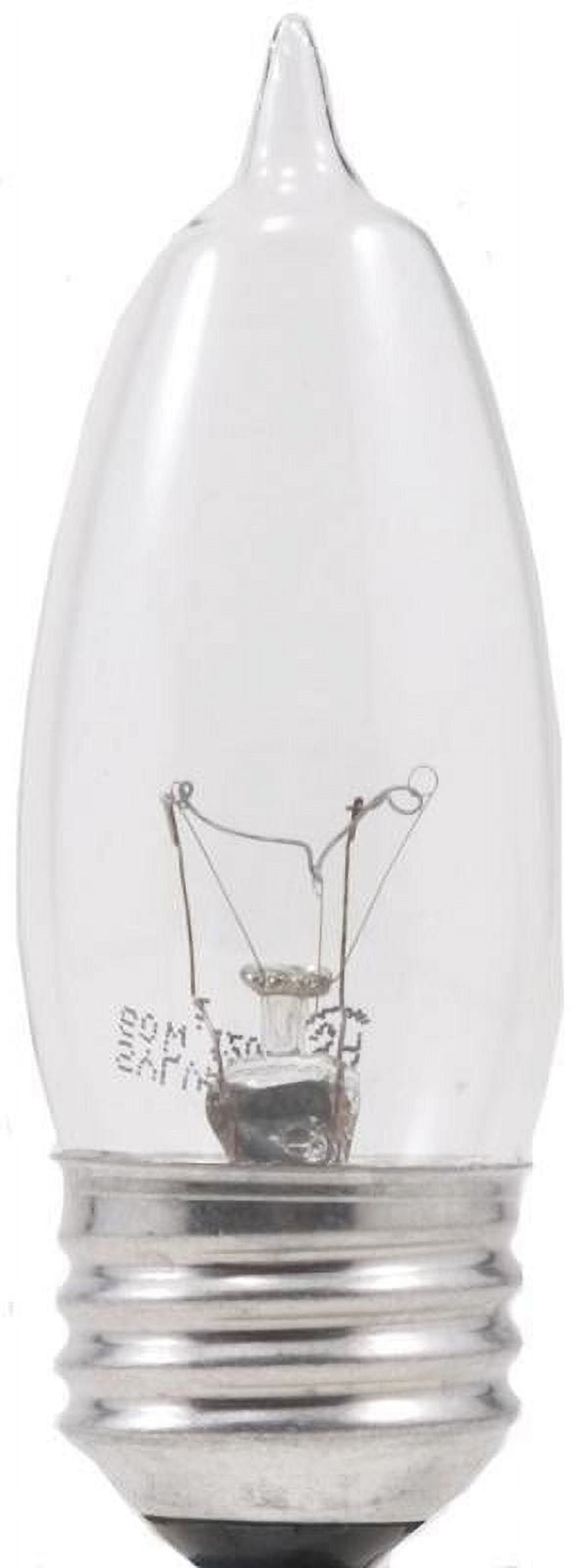 Sylvania Decor Torpedo Light Bulb - 25 Watt 4PK B10 Medium Screw (E26 ...