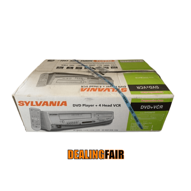 Sylvania Dvc841g Progressive Scan DVD VCR Combo & VHS Player, New with HDMI Adapter - Walmart.com