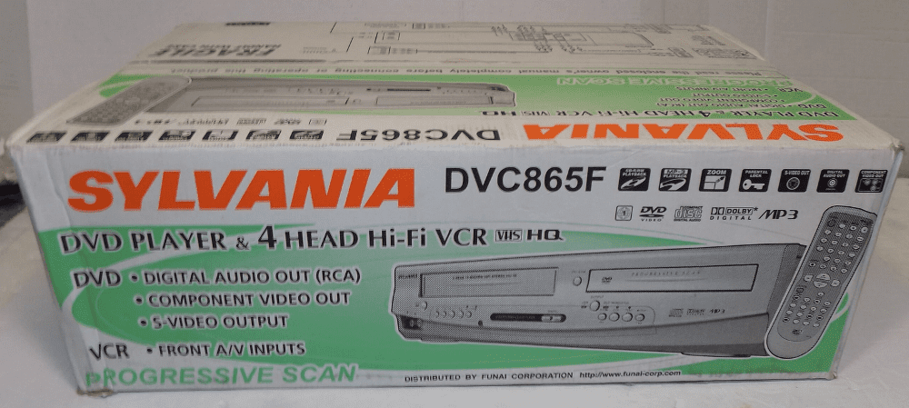 Sylvania Dvc865 DVD VCR Combo with HDMI Adapter (New) - Walmart.com