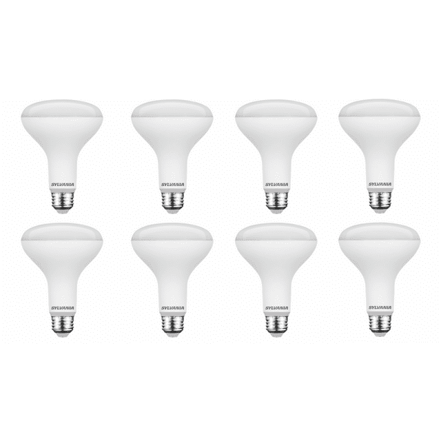Sylvania Everyday LED Light Bulbs, BR30 65-Watt, Soft White, E26, 8 ...