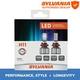 Sylvania H11 LED Fog Light and Powersport Bulb - 2 Pack, Compatible ...