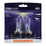 SYLVANIA H11 XtraVision Halogen Auto Car Headlight Bulb, 2 Pack ...