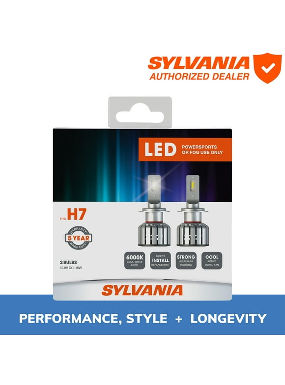 Sylvania H7 Headlight Bulbs in Sylvania Headlights - Walmart.com