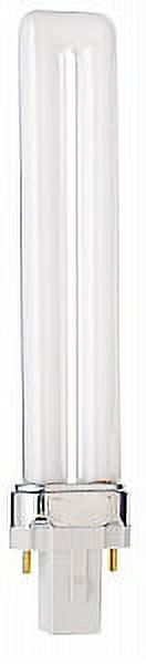 Sylvania Bulb,CFL,9W,T4,G23 Base,Single Twin 2 Pin S6709 - Walmart.com