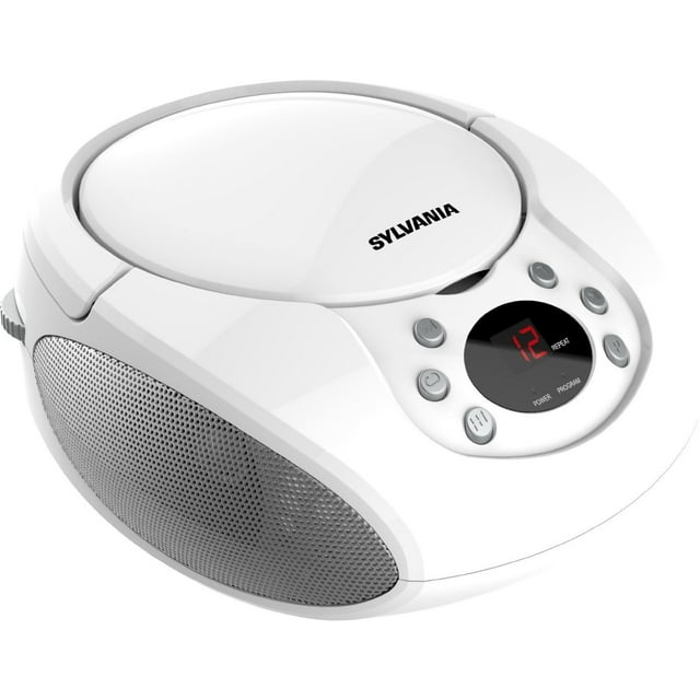 Sylvania Portable Cd Player & AM/FM Radio Tuner Mega Bass Reflex ...