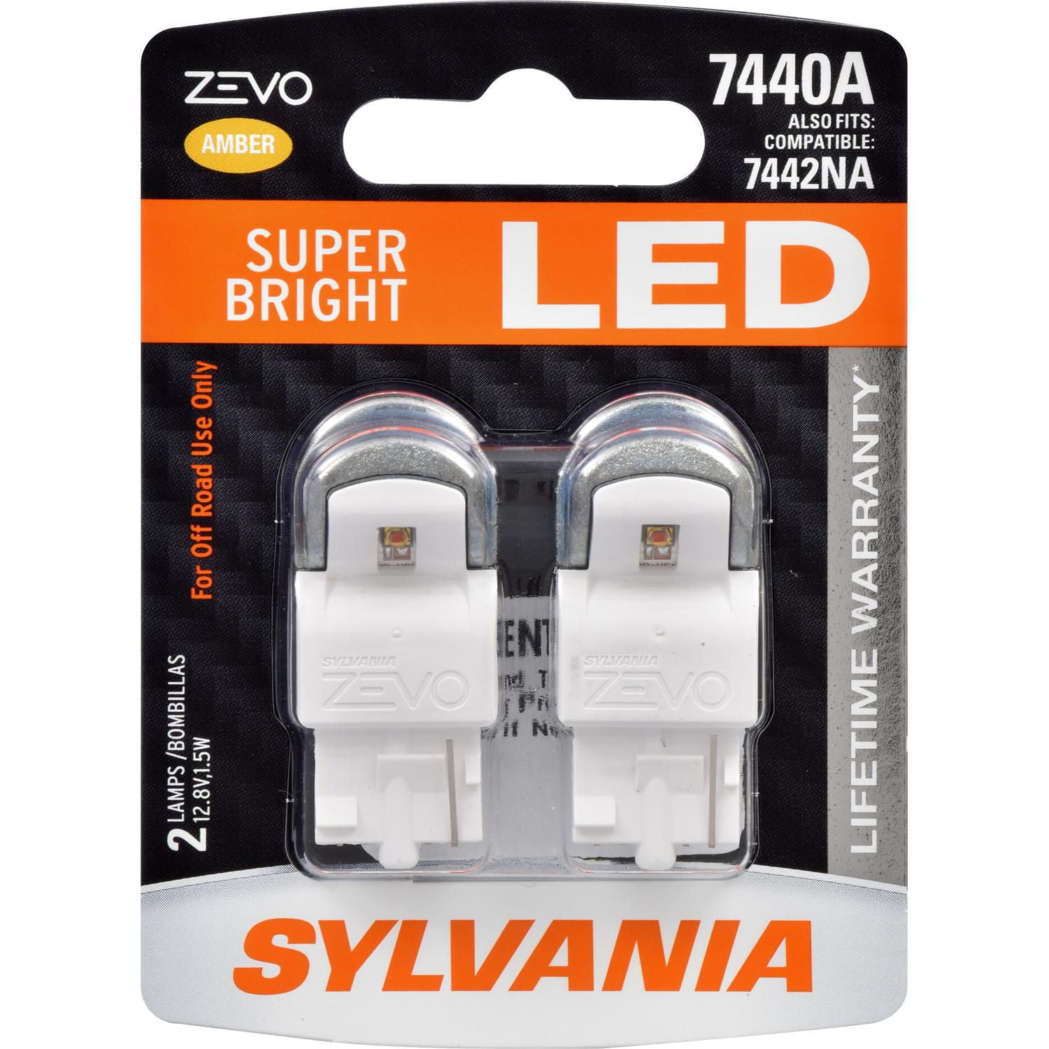 Sylvania SYLVANIA ZEVO 7440A LED Bulb, Pack of 2, 1 pack, sold by pack ...