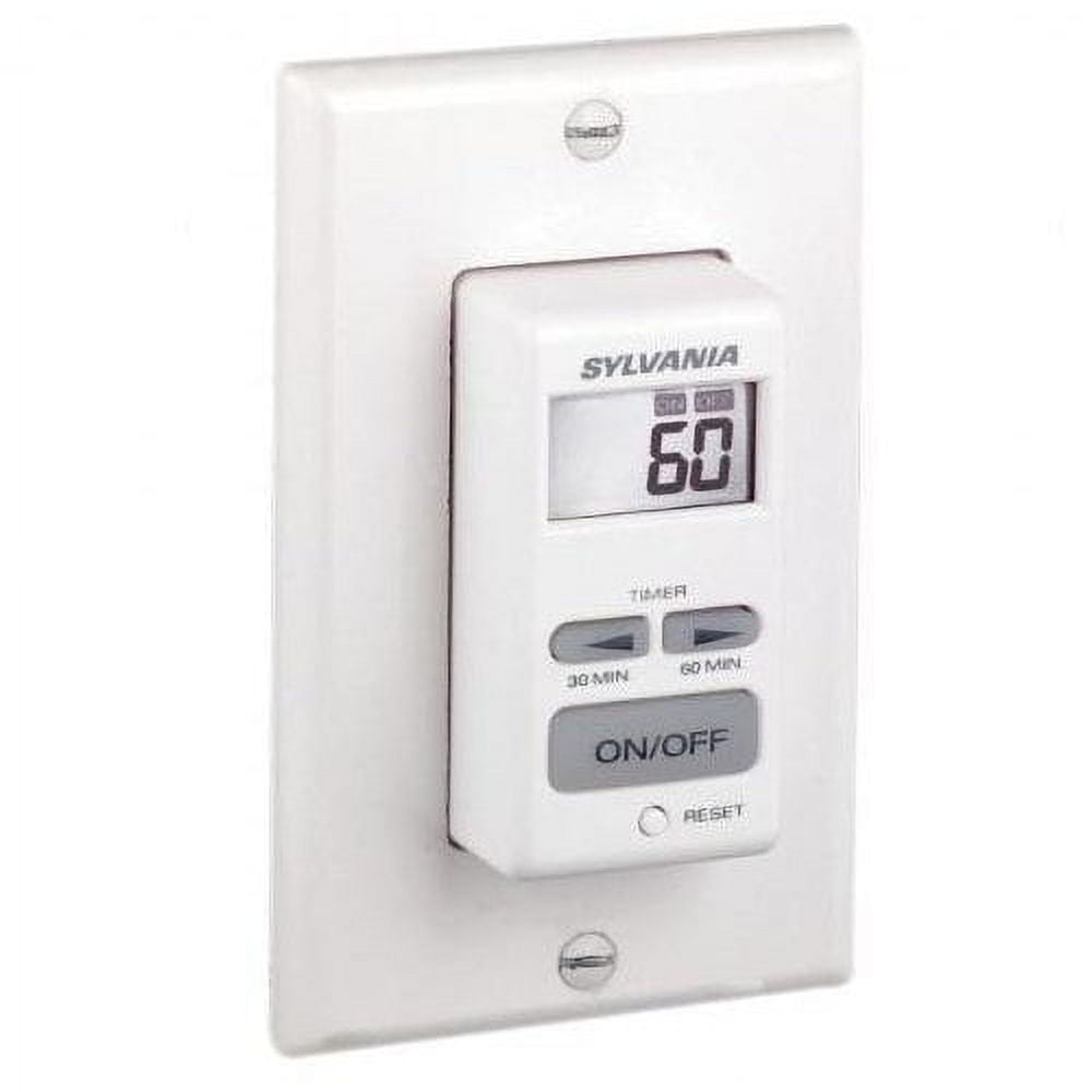Sylvania Sa155 In-Wall 60 Min Dig Timer - Walmart.com