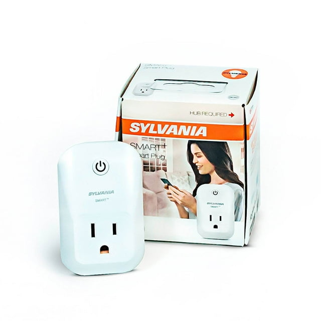 Sylvania Smart+ 15 Amp Lighting Alexa-Compatible Smart Plug (Requires ...