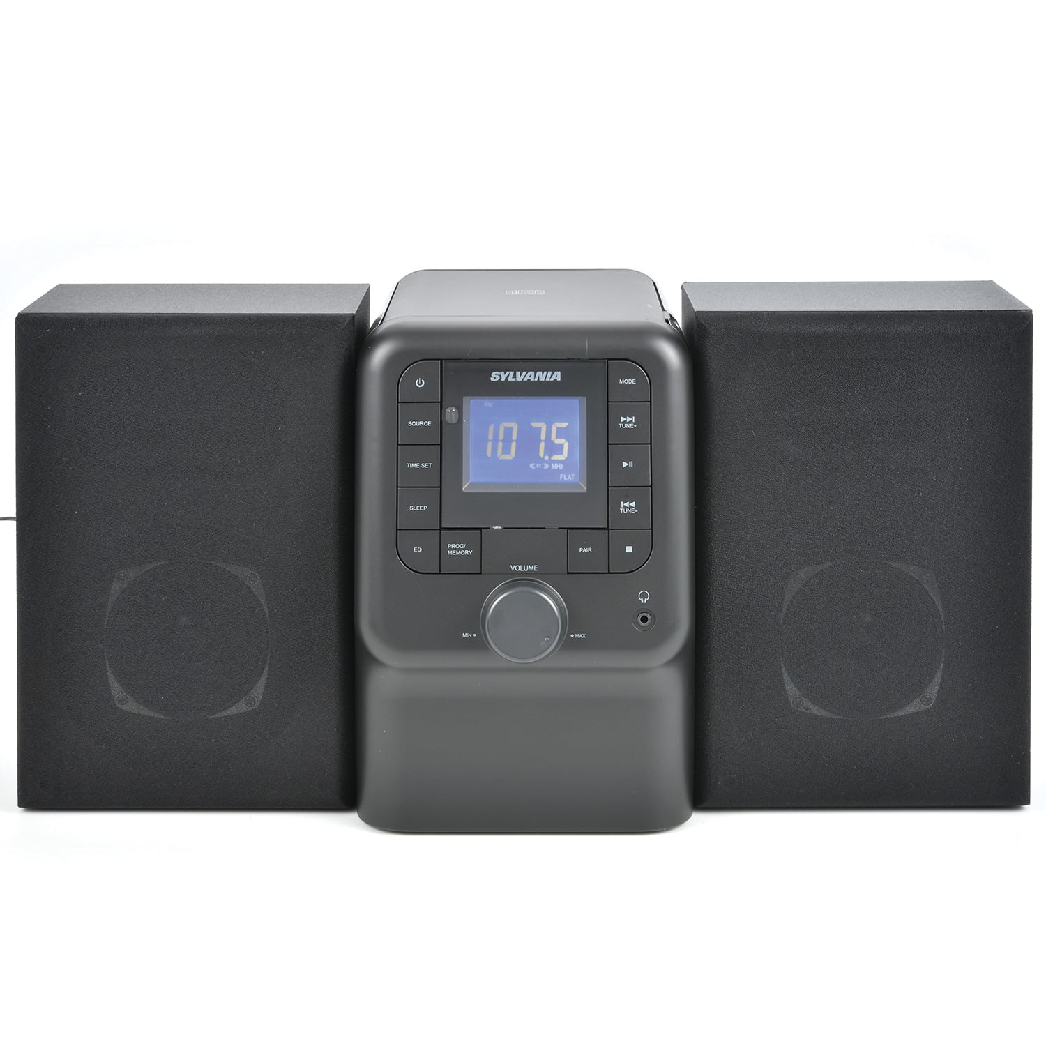 Sylvania Sylvania Srcd2732bt-black Micro System With Fm Radio And Cd ...