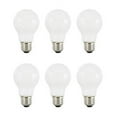 Sylvania TruWave 40W A19 LED Light Bulb, Soft White, Dimmable, 6 Pack ...