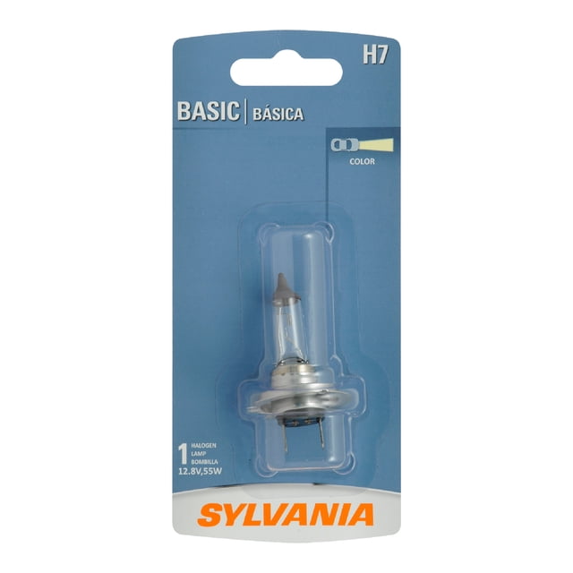 SylvaniaH7 Basic Auto Halogen Headlight Bulb, 1 pack, Compatible with ...