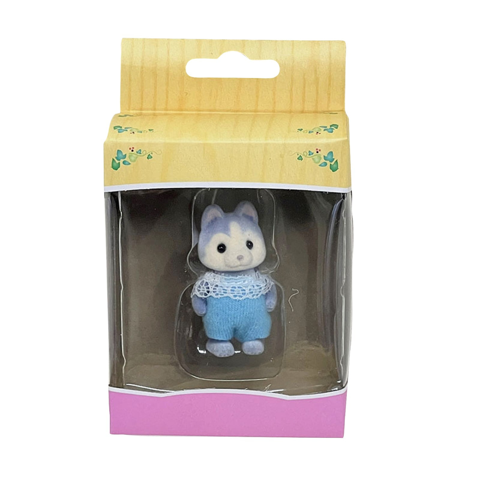 Sylvanian Families Stuffed Animal,2.36" - Husky Plush Doll,Sylvanian ...