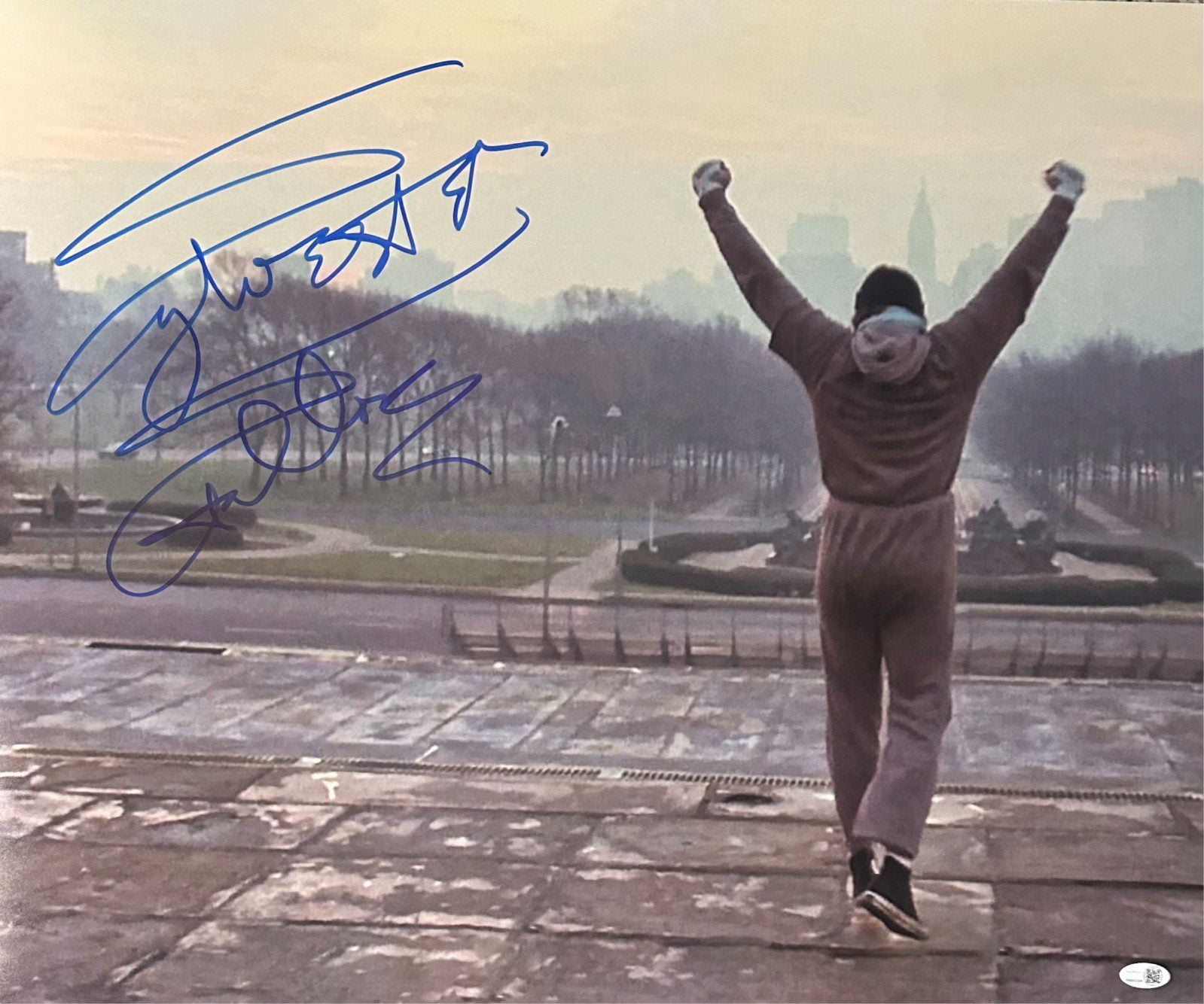 Sylvester Stallone Signed Autographed Rocky II 20x24 Photo JSA ...