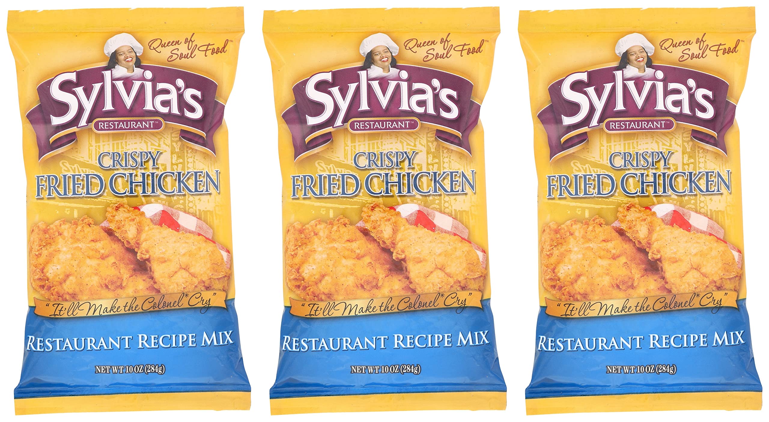 Sylvia’s Crispy Fried Chicken IEF31 Mix, Chicken Fry Seasoning Mix for ...