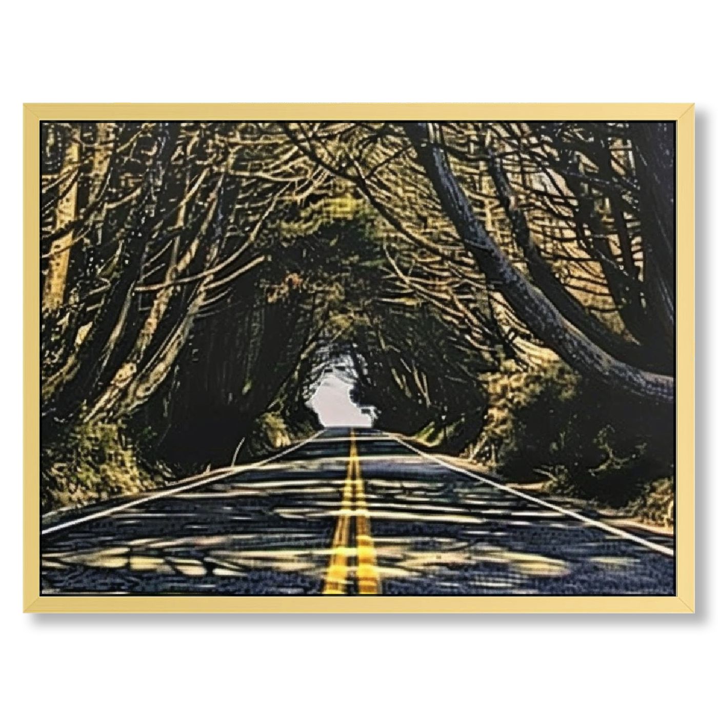 Sylvie Road Tripping Framed Canvas Wall Art by Patricia Hasz of ...