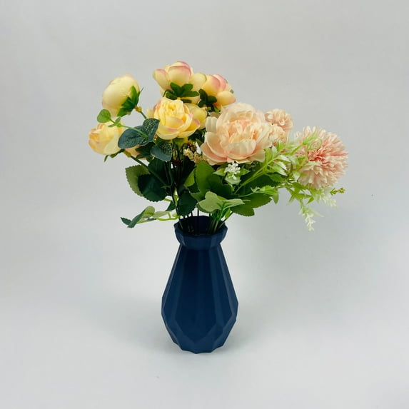 Sylvran 6 Inch Glass Vases for Flowers, Flower Vase for Tables ...