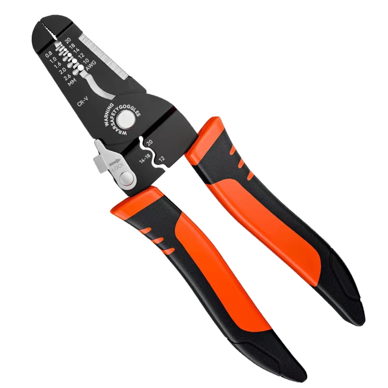Sylvtty 1/2Pcs Wire Strippers Crimping Tools with Ergonomic Handle High ...