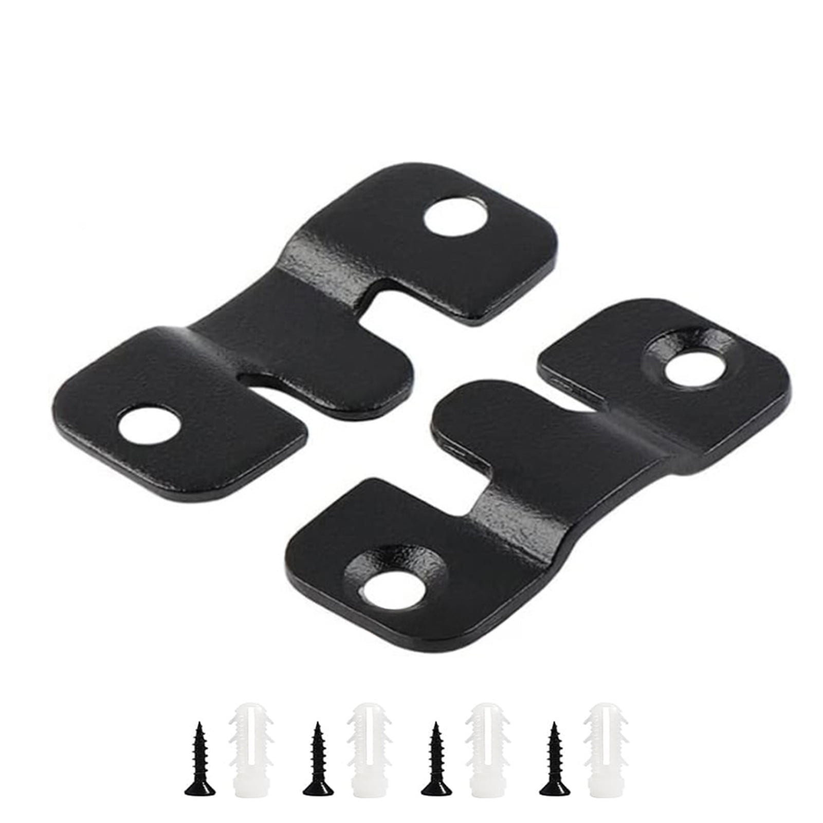 Sylvtty 1 Pair Wall Mounting Bracket Picture Hanger Rustproof Corrosion ...