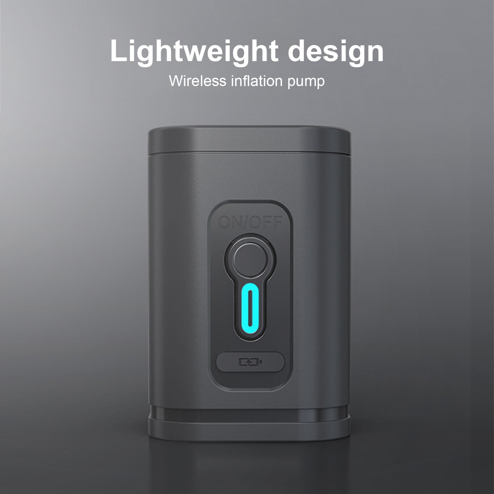 Sylvtty 1 Set Electric Air Pump Portable Rechargeable Air Pump Swimming ...