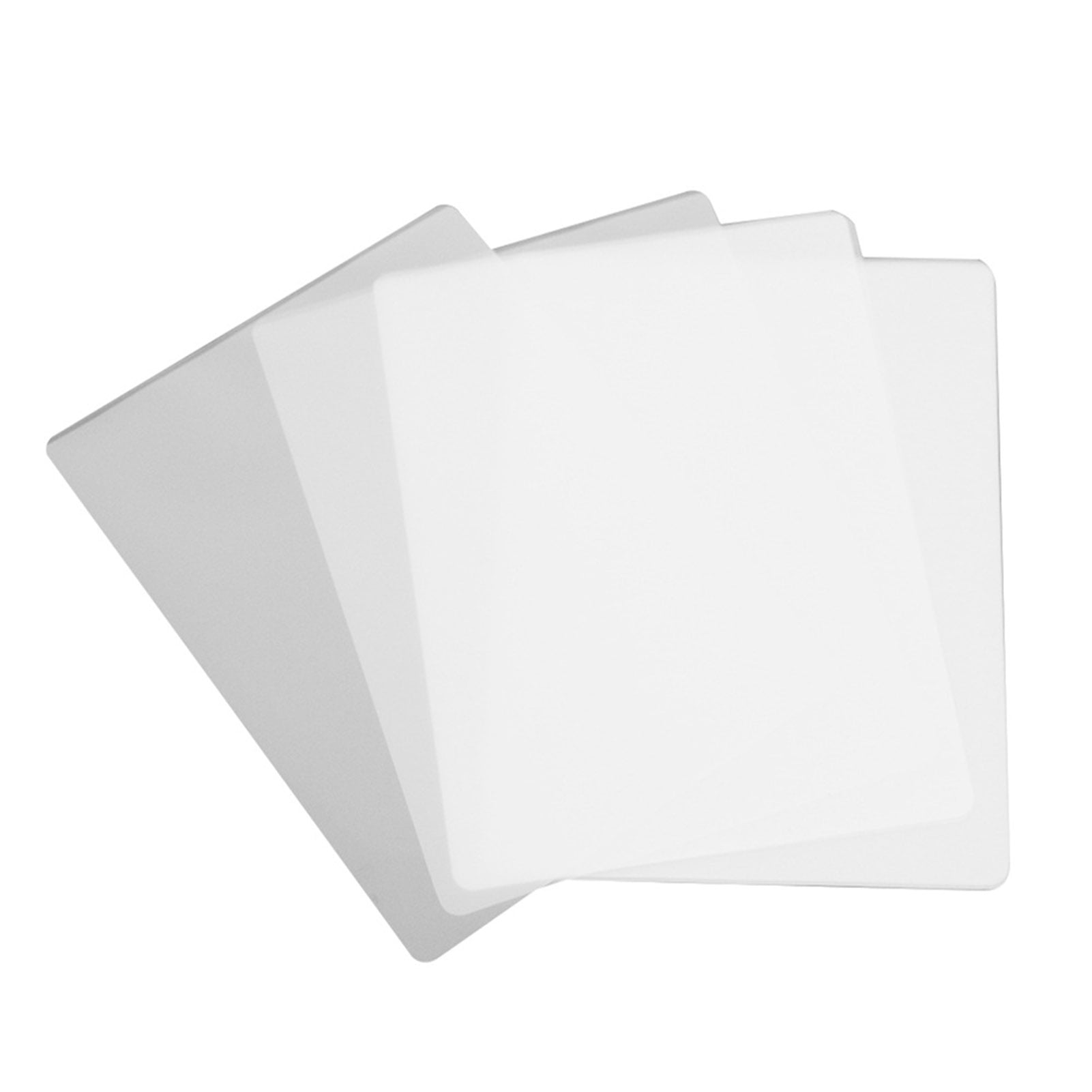 Sylvtty 100 Pcs Laminating Sheet A4 Size Smooth Scratch-resistant Clear ...