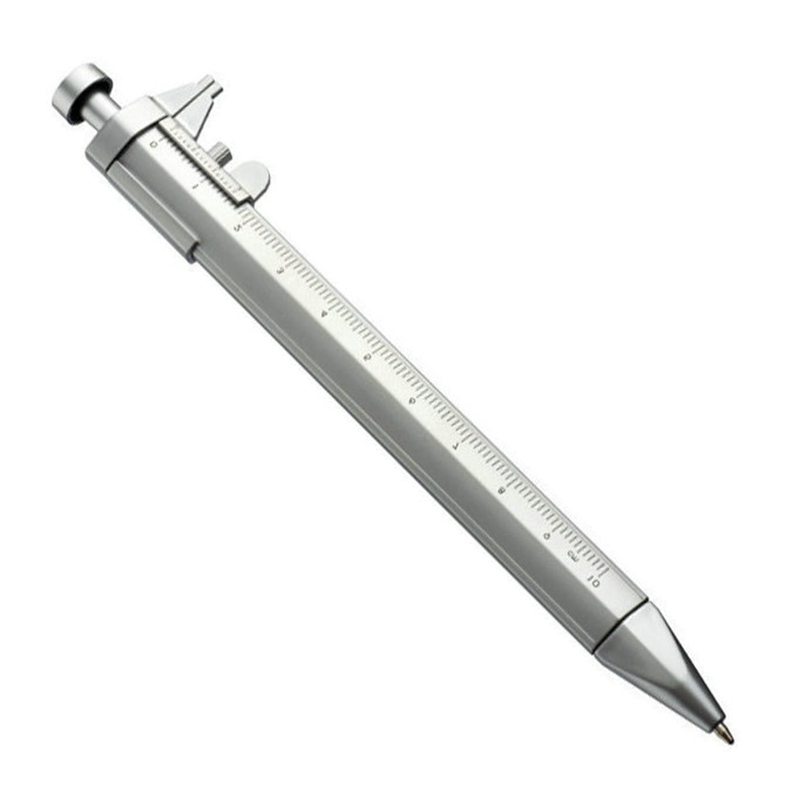 Sylvtty 2 Pcs Gel Pens with Vernier Caliper Retractable Ballpoint Pen ...