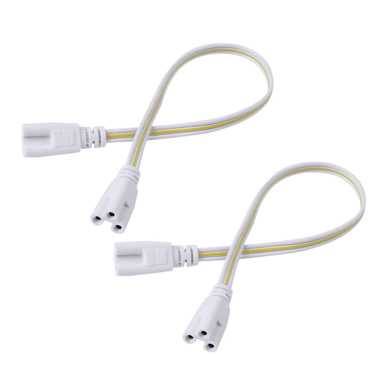 Sylvtty 2 Pcs LED Lamp Connection Cable 3-Pin PVC Plastic Copper Wire ...