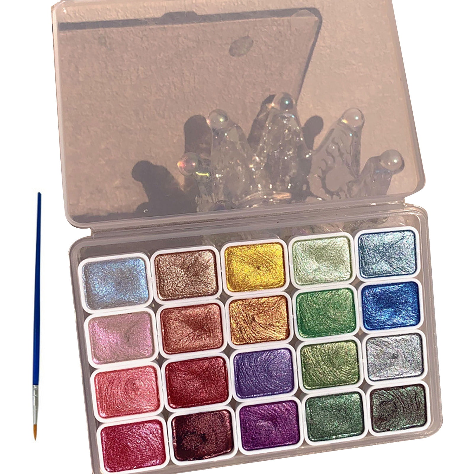 Sylvtty 20/24 Colors Watercolor Paint Set Seamless Blending High ...