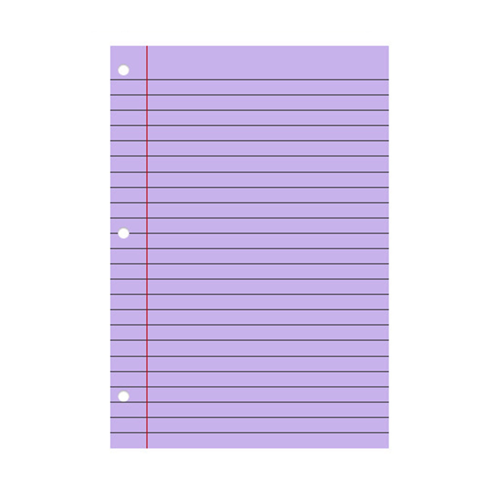 Sylvtty 200 Sheets Loose Leaf Paper 8'' x 10.5'' College Ruled Filler ...