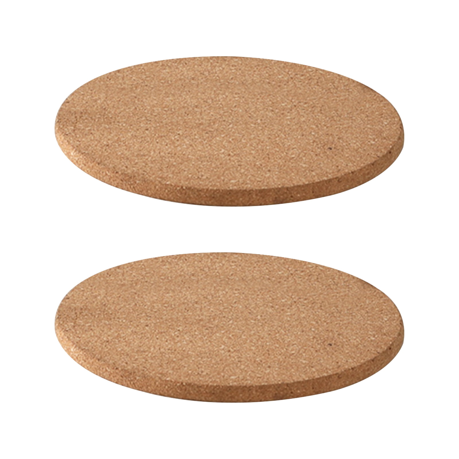 Sylvtty 2Pcs Cork Trivet Set Heat Resistant Thick Cork Coasters for Hot ...