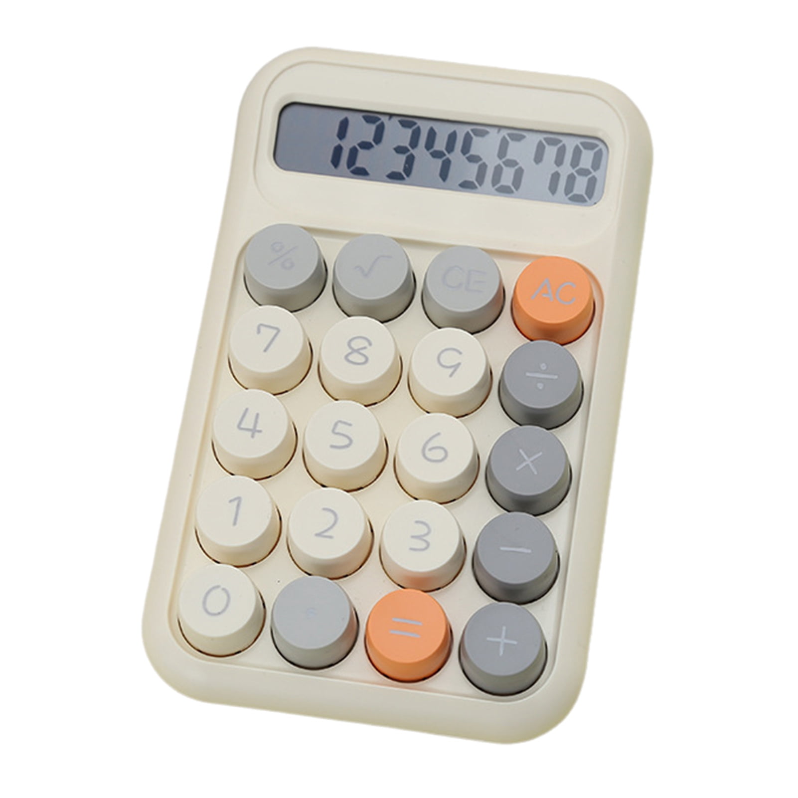 Sylvtty Calculator with Big Button Anti-Slip Pad Design LCD Display ...