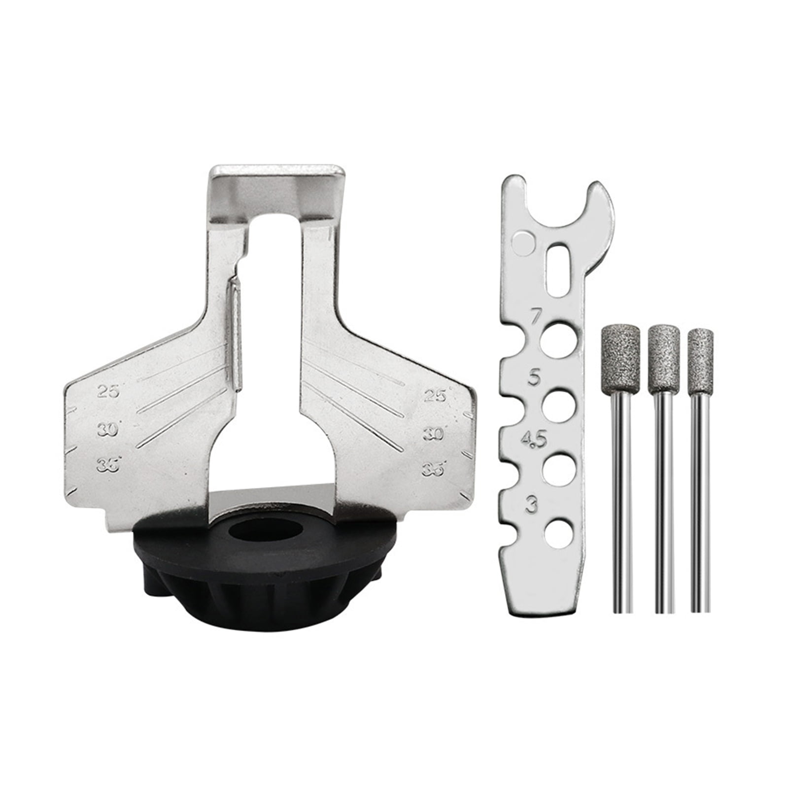 Sylvtty Chainsaw Sharpener Accessories Adjustable Easy to Use Chainsaw ...