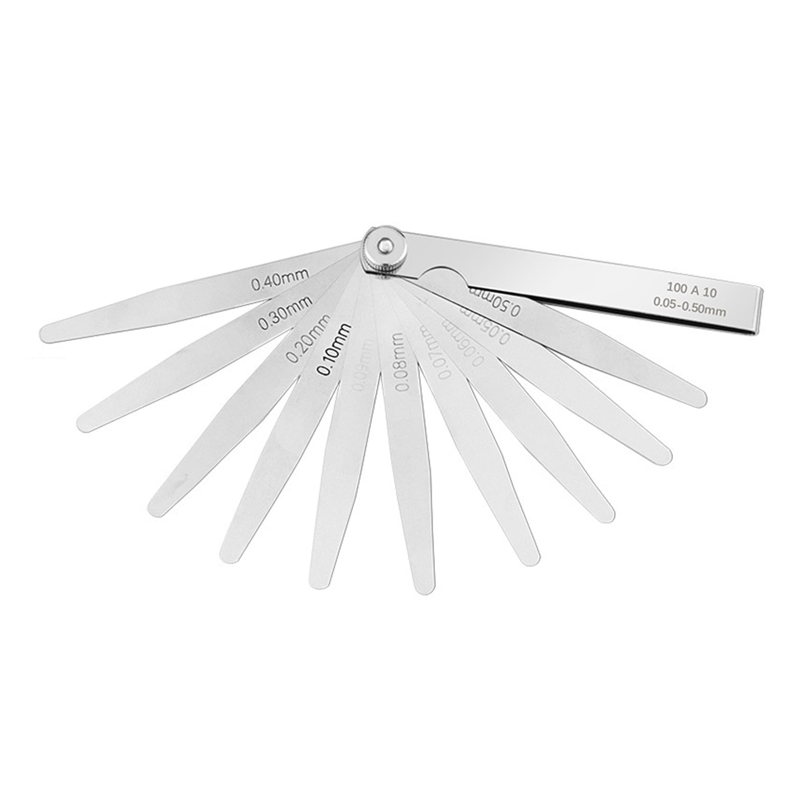 Sylvtty Feeler Gauge Set Foldable Design Easy Identification Multi ...