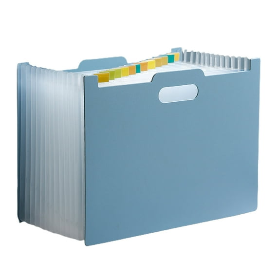 Sylvtty File Folder Multi-pages 13 Pockets Large Capacity Horizontal ...